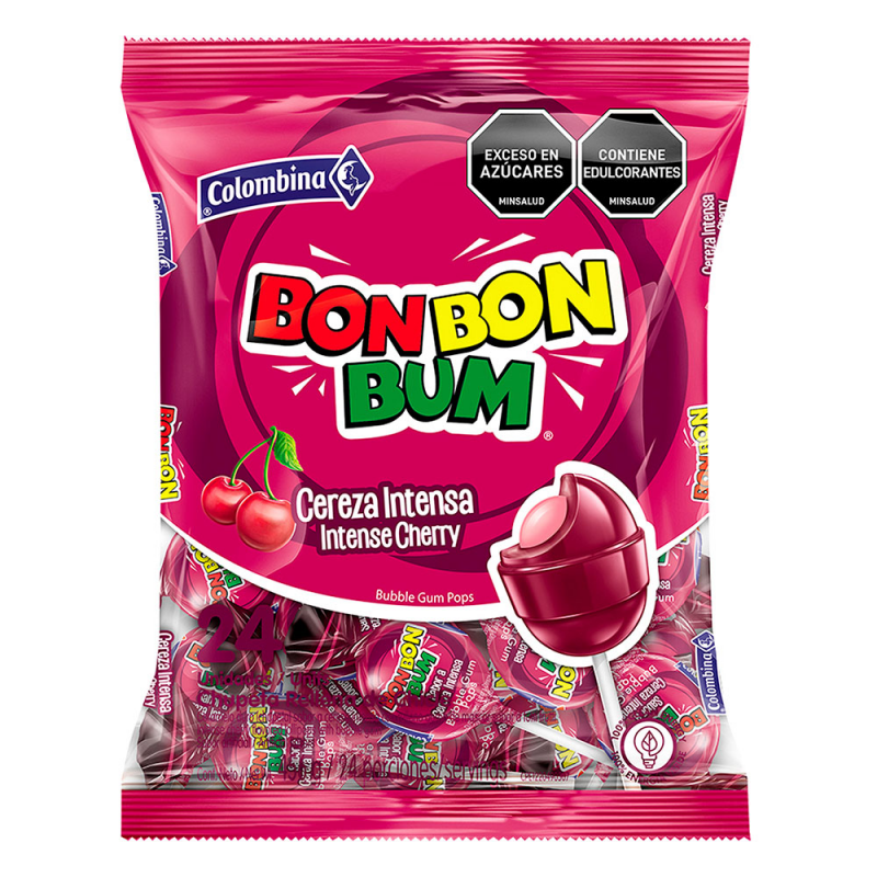 bom-bom-bum-colombina-cereza-24-und | Bom Bom Bum Colombina Cereza 24 ...